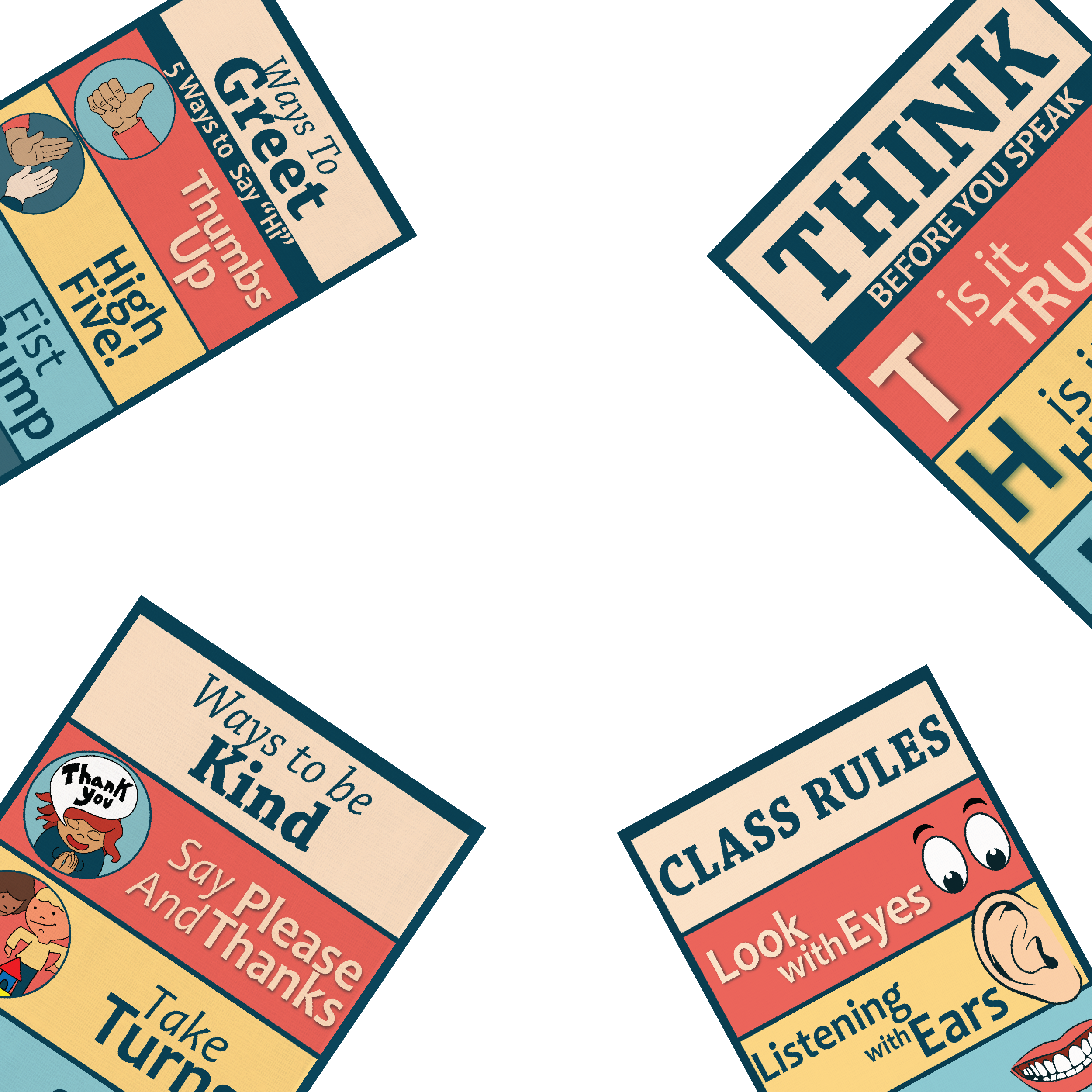 Behavioral Posters for Classroom – Young N' Refined