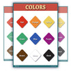 Learning Colors Preschool Chart Laminated Classroom Teacher Poster ...