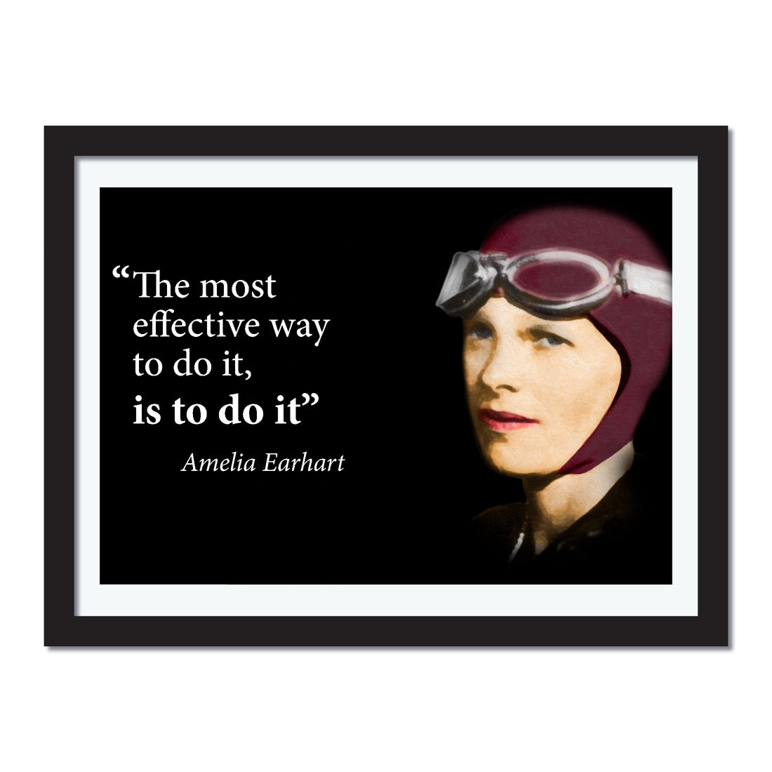 Amelia Earhart Inspirational Women Poster Quote - Young N Refined ...